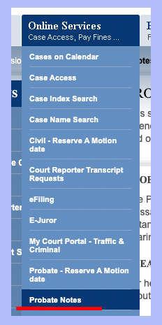 What are the probate examiners notes and how do I clear them?